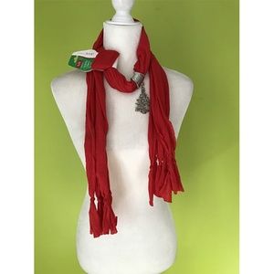 west loop | Accessories | West Loop Christmas Tree Charm Tassle Knit ...